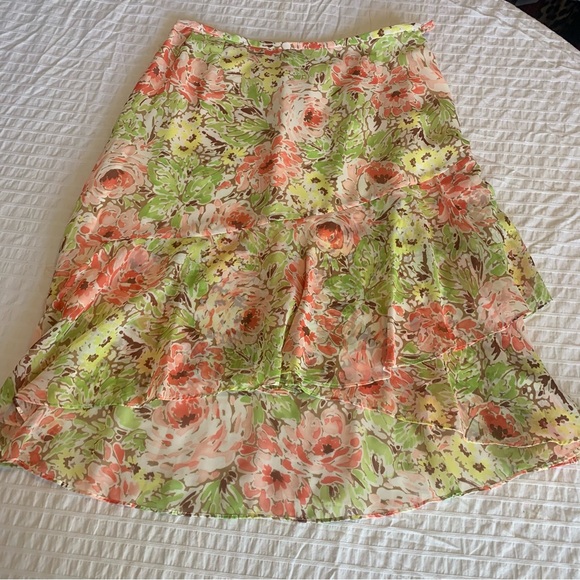 Judith Hart | Skirts | Judith Hart Floral Print Skirt | Poshmark